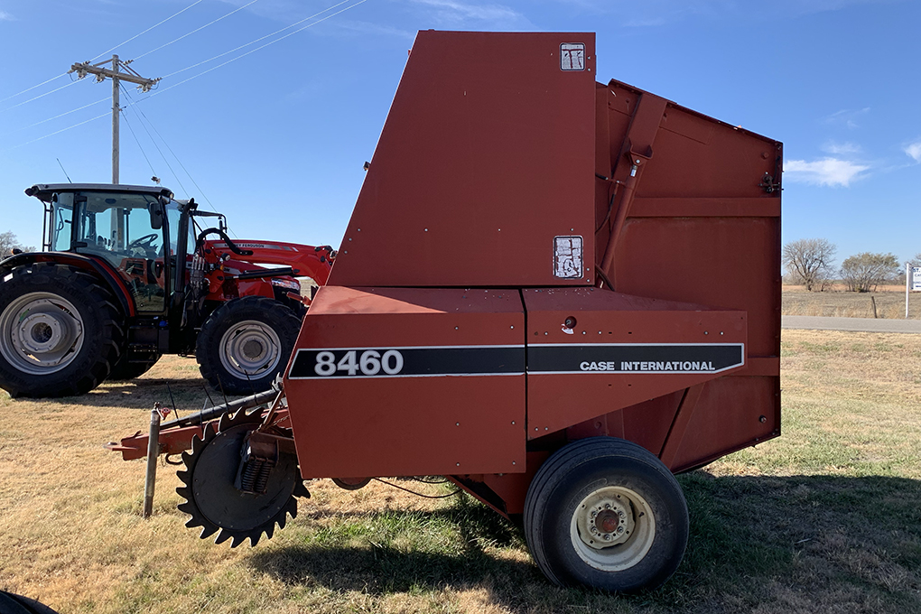1990 Case IH 8460 Round Baler – Schmidt & Sons, Inc