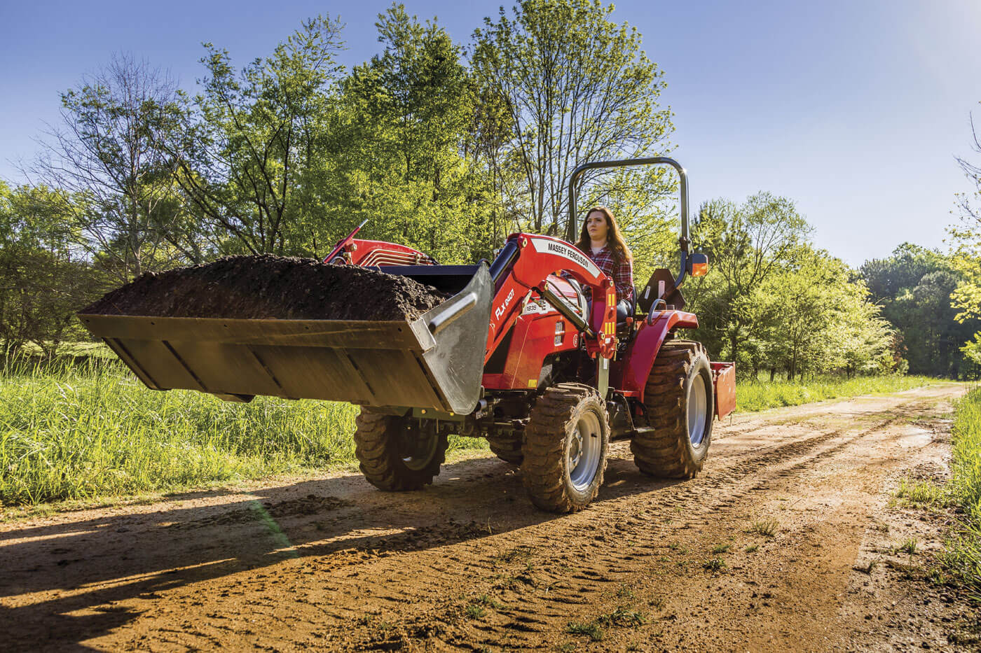 New Massey Ferguson Tractor 1840EH with Loader – Schmidt & Sons, Inc