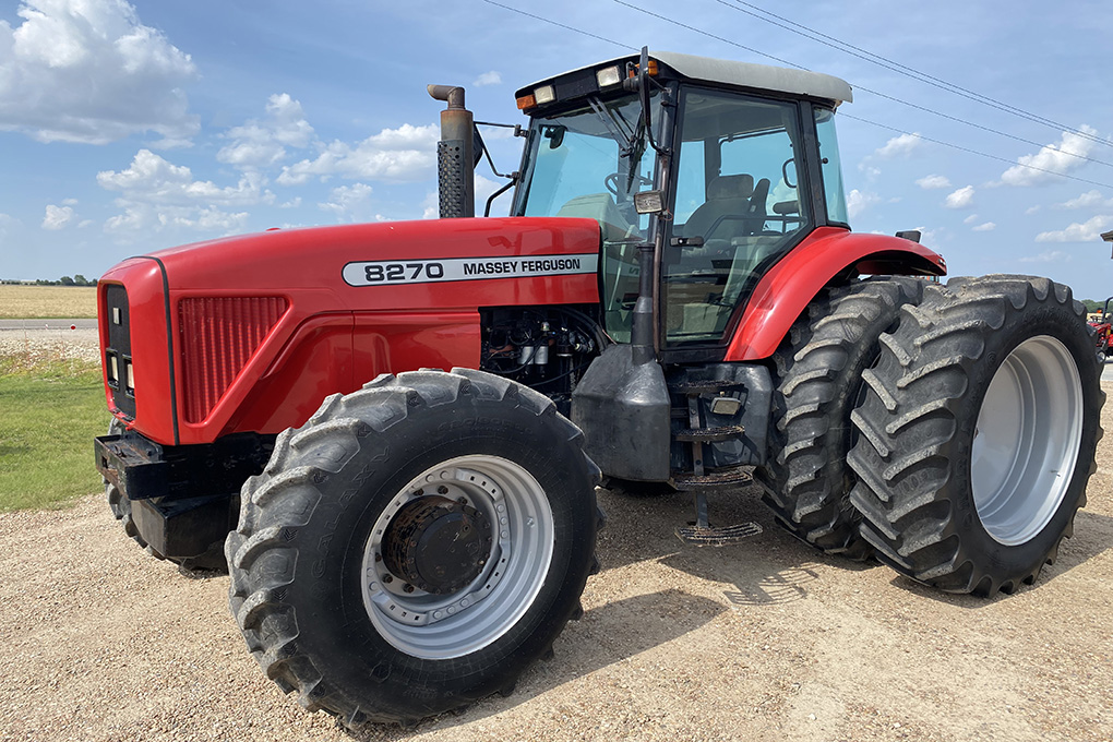 1999 Massey Ferguson 8270 Tractor – Schmidt & Sons, Inc