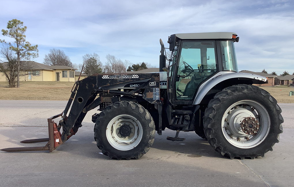 1998 White 8410 Tractor with Loader – Schmidt & Sons, Inc